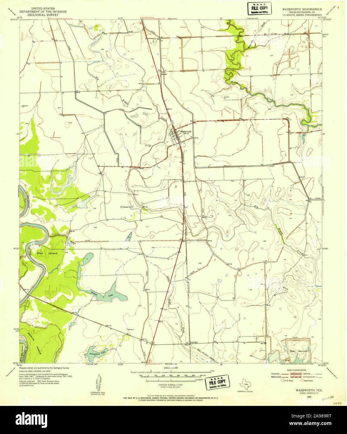 Map of wadsworth hi-res stock photography and images - Alamy