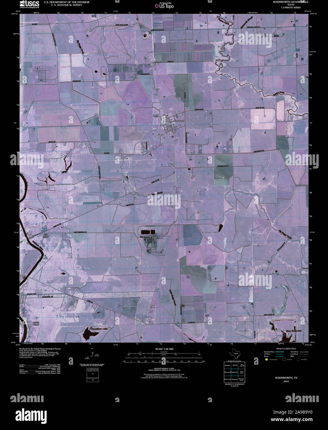Map of wadsworth hi-res stock photography and images - Alamy
