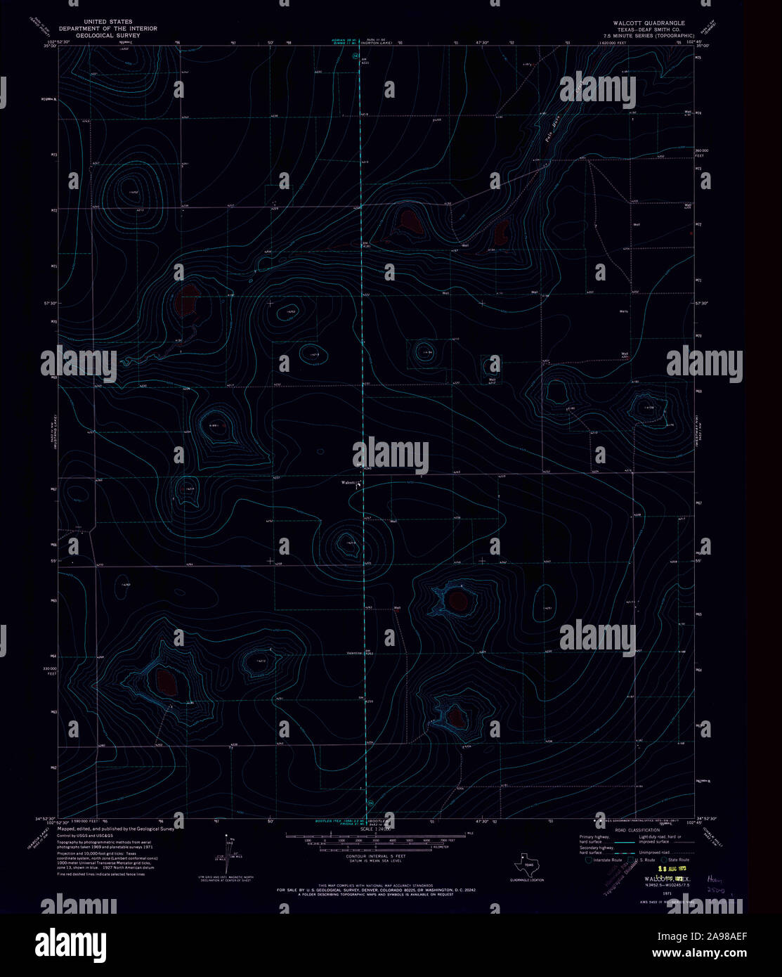 Map of walcott hi-res stock photography and images - Alamy