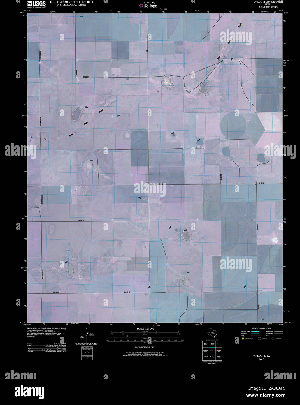 Map of walcott hi-res stock photography and images - Alamy