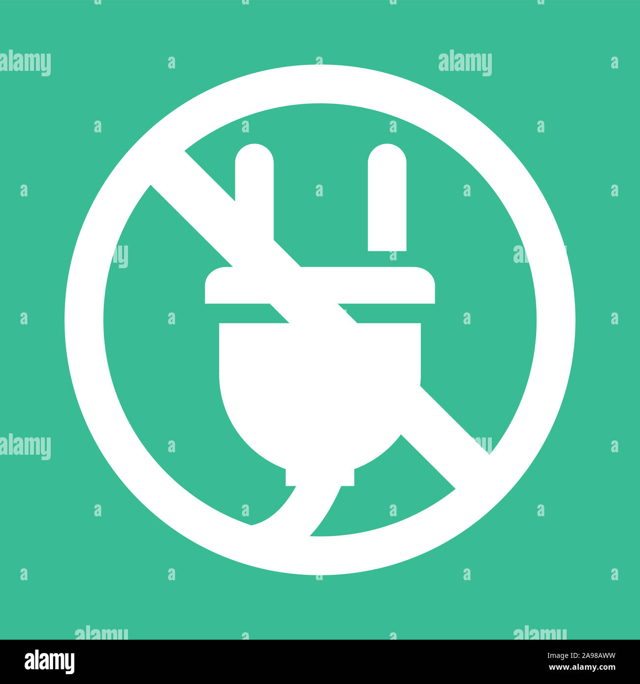 Electrical plug Logo. Template charging point logotype. Vector ...