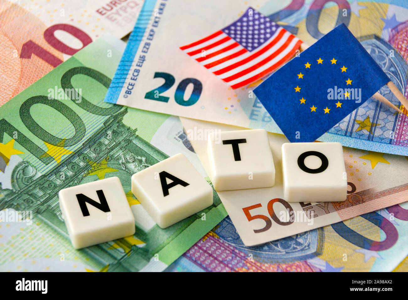 Nato Flag Eu High Resolution Stock Photography and Images - Alamy