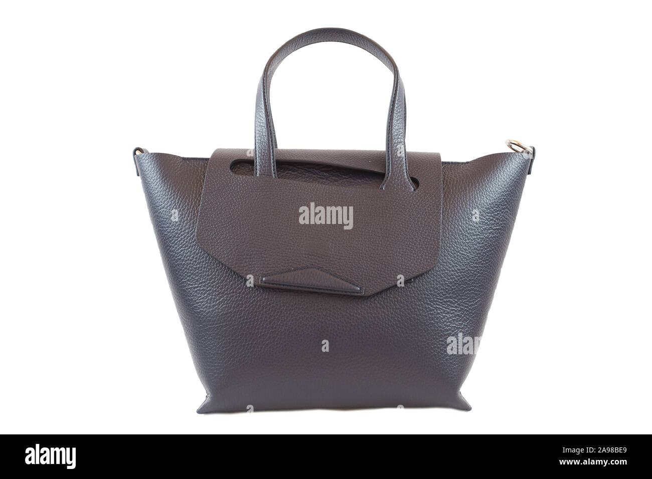 Close up on a woman luxury purse isolated on white with clipping path ...