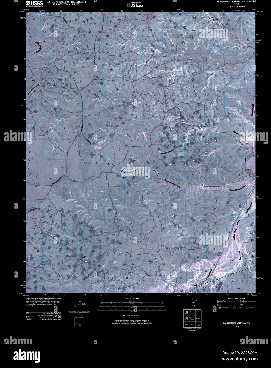 Washburn texas map hi-res stock photography and images - Alamy