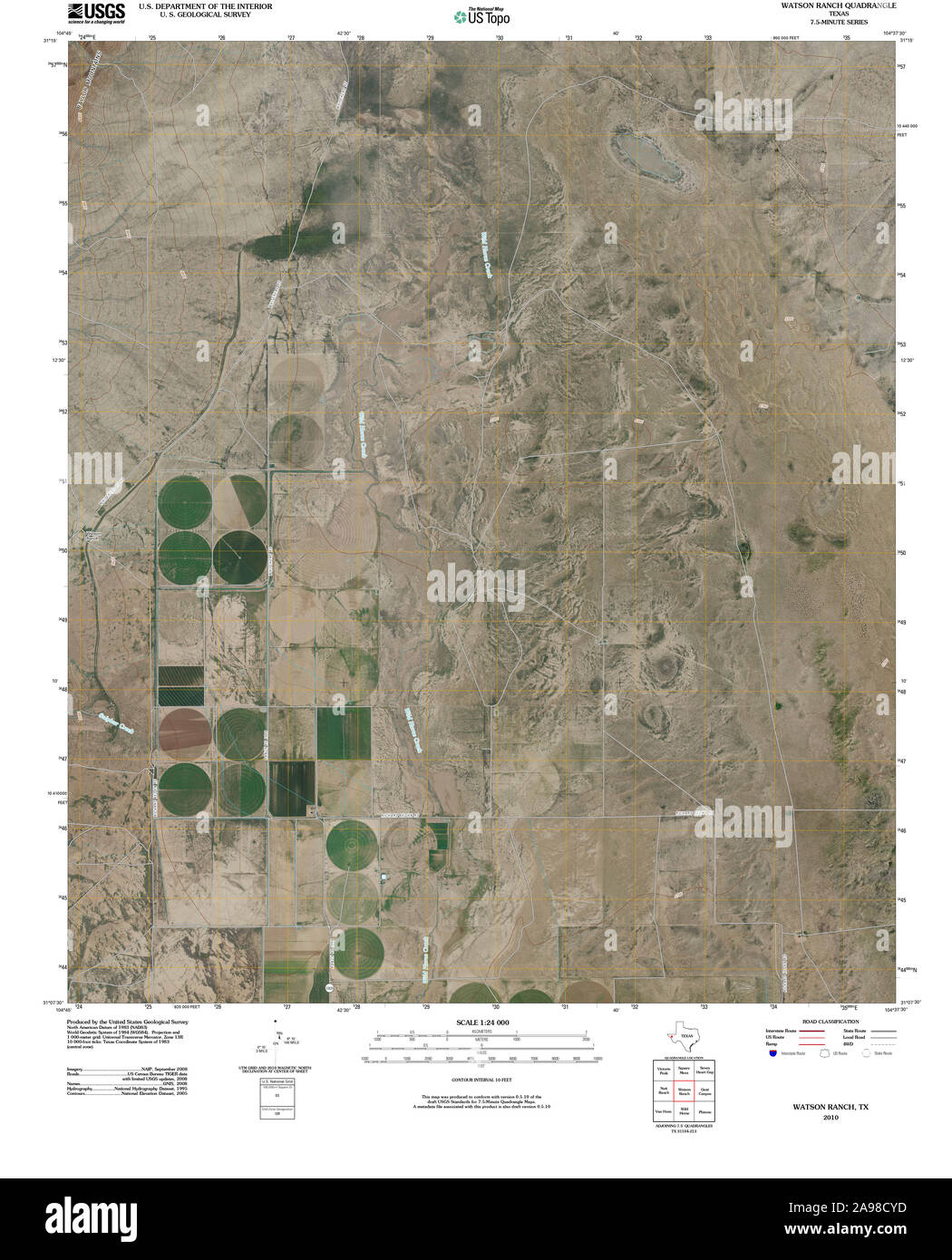 Map of watson Cut Out Stock Images & Pictures - Alamy