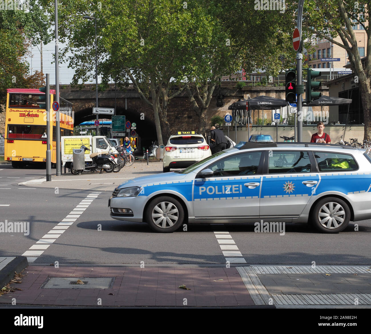 KOELN, GERMANY - CIRCA AUGUST 2019: Polizei (Police) car Stock Photo ...