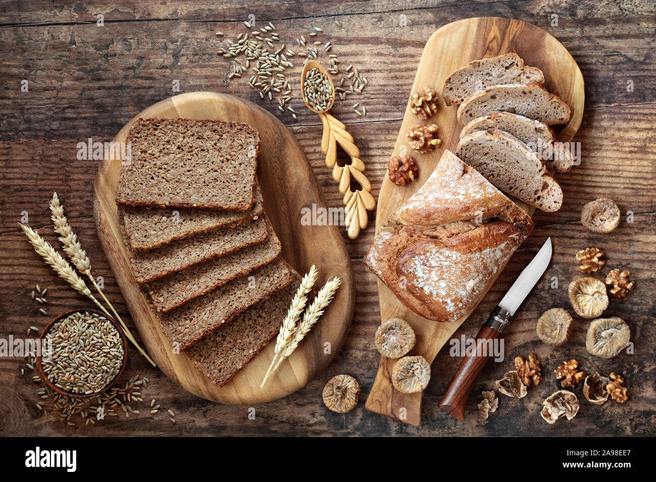 High Fibre Bread High Resolution Stock Photography and Images - Alamy
