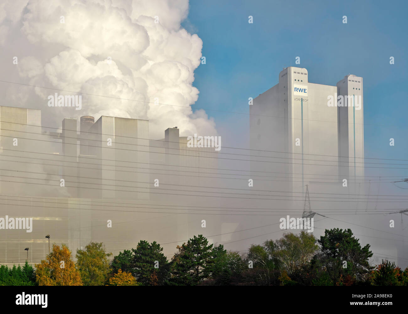 Rwe lignite fired power plant hi-res stock photography and images - Alamy