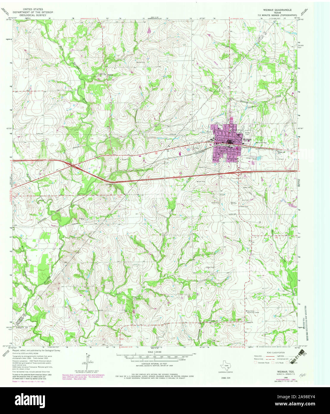 Weimar maps hi-res stock photography and images - Alamy
