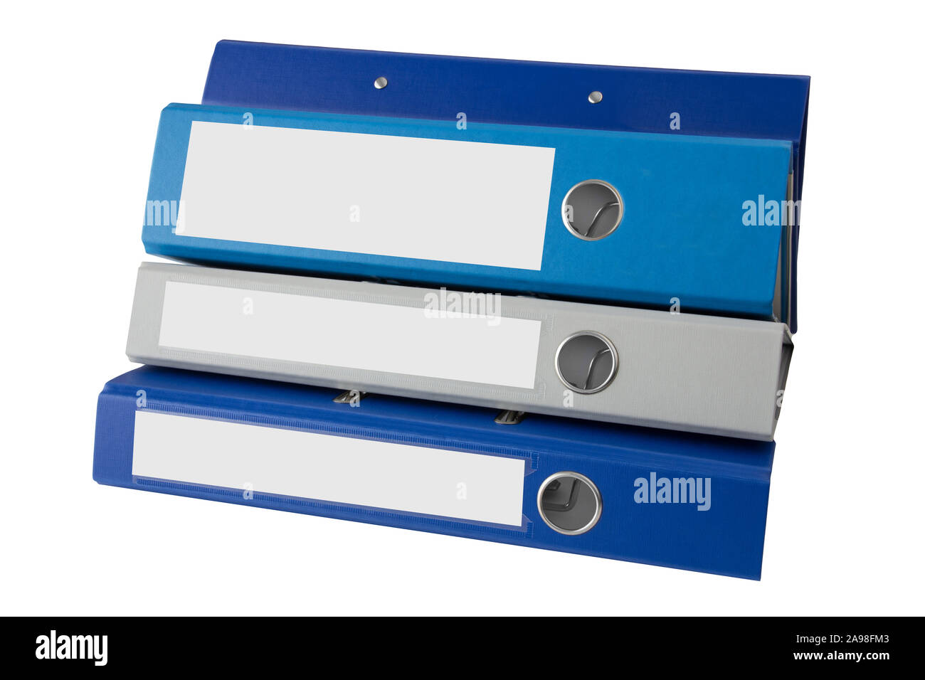 Stack work file folders Cut Out Stock Images & Pictures - Alamy