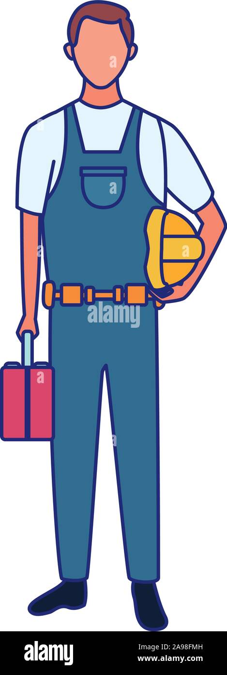 repair man worker icon, flat design Stock Vector Image & Art - Alamy