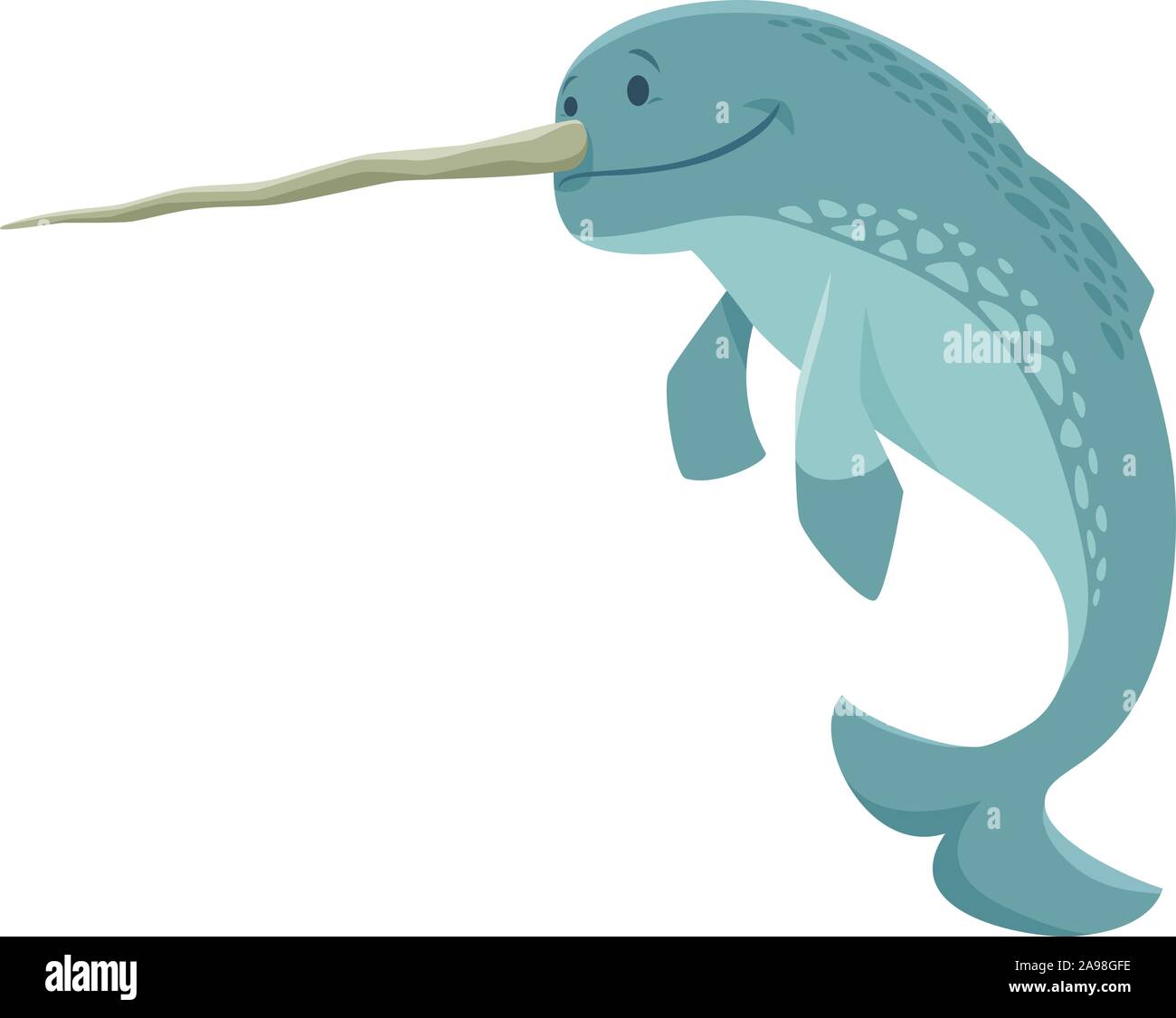 Narwhal cartoon hi-res stock photography and images - Alamy