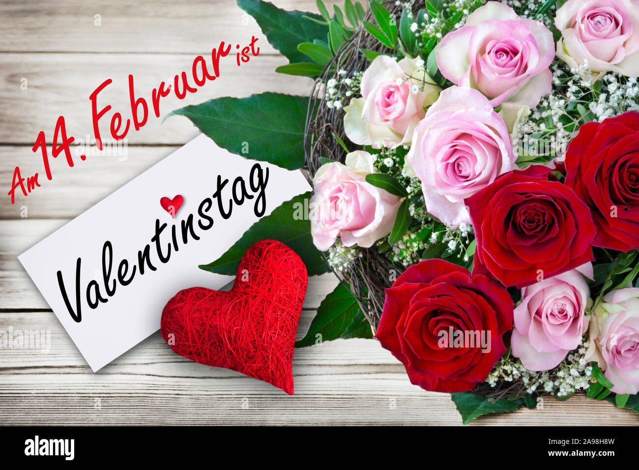 Valentines Day February 14 Stock Photo - Alamy