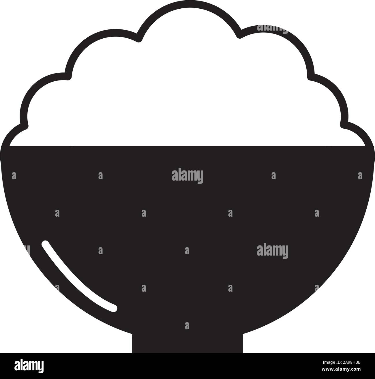 rice icon design, Food restaurant menu dinner lunch cooking and meal ...