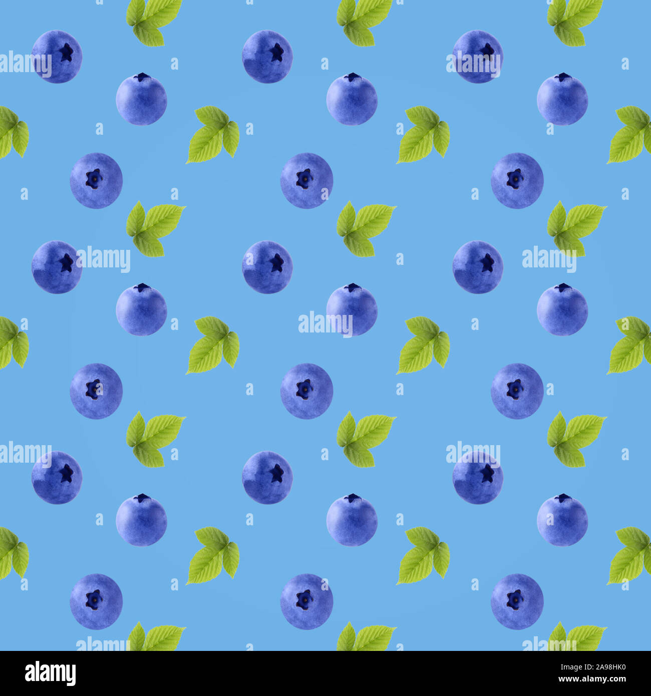 Pattern of fresh ripe fruit isolated on soft blue color texture Stock ...