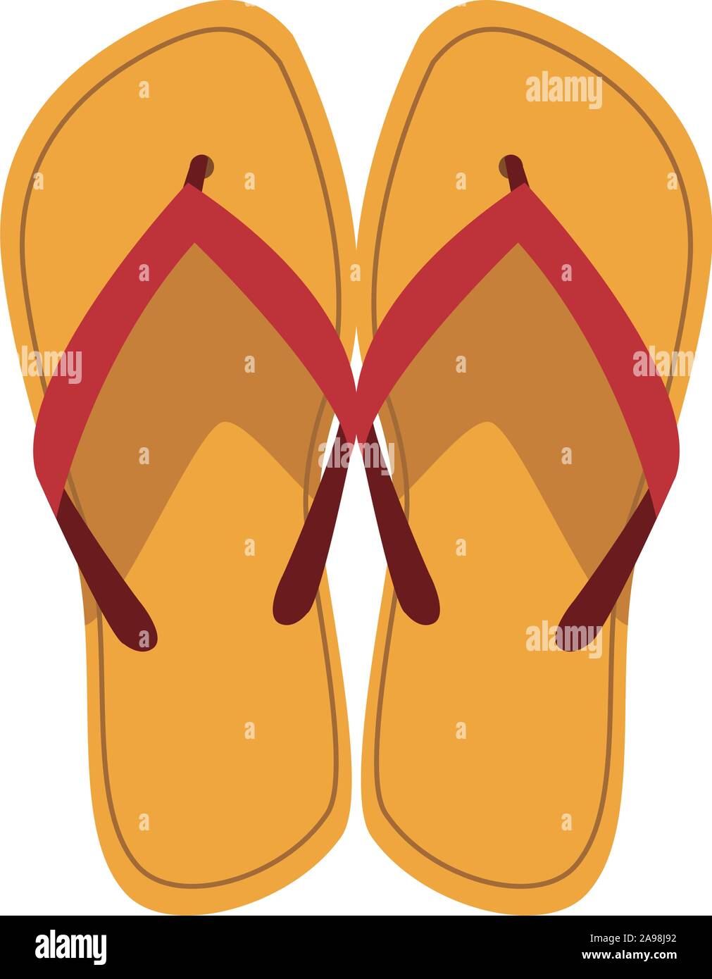 Female sandals feet Stock Vector Images - Alamy