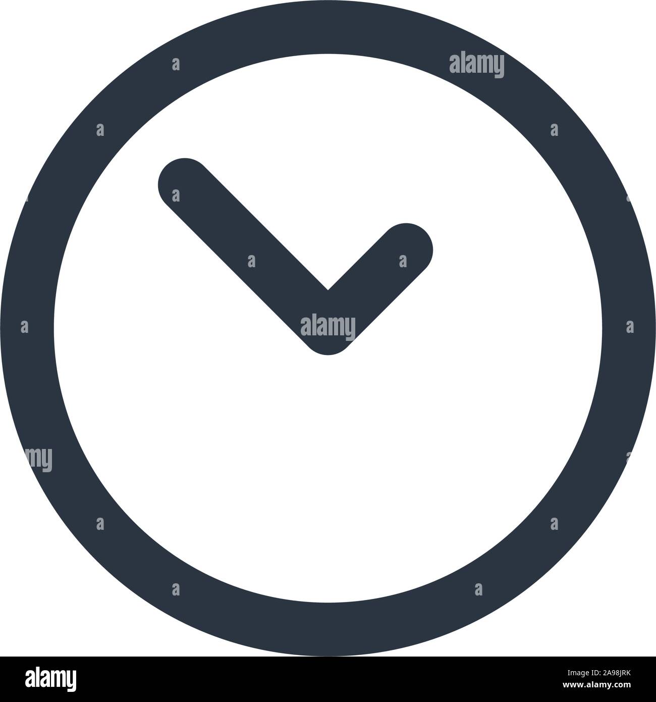 Clock icon, time symbol for app, UI. Stock Vector illustration isolated ...
