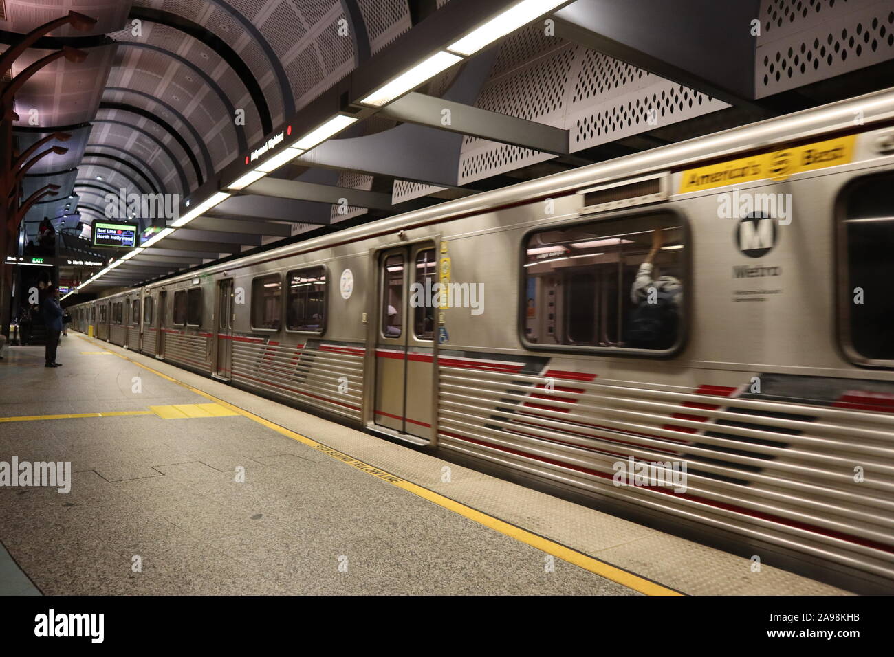 Hollywood, California - Hollywood/Highland Metro Rail Station with ...