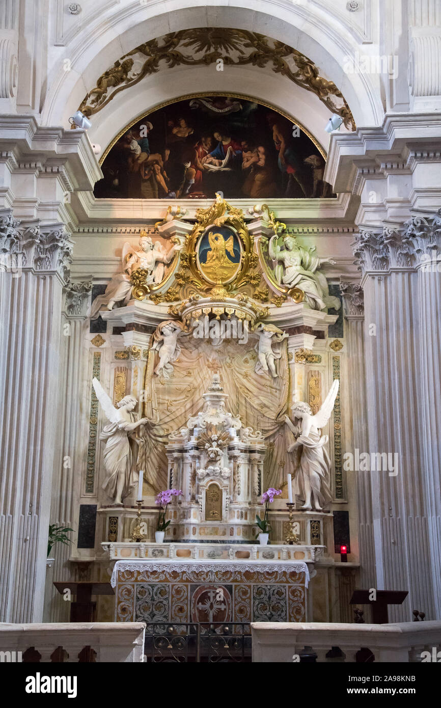 Cappella del Santissimo Sacramento (Blessed Sacrament Chapel) in ...