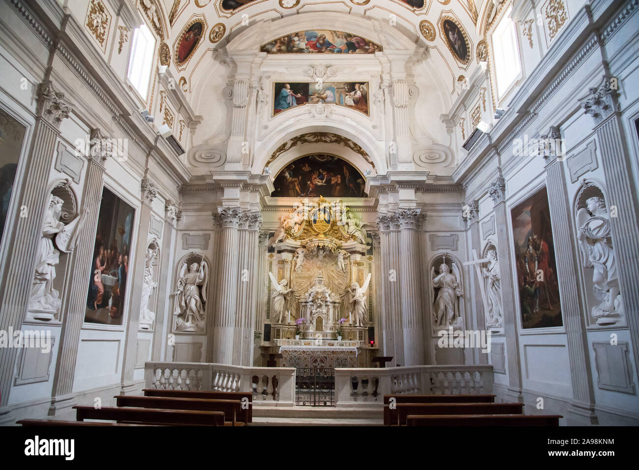 Cappella del Santissimo Sacramento (Blessed Sacrament Chapel) in ...
