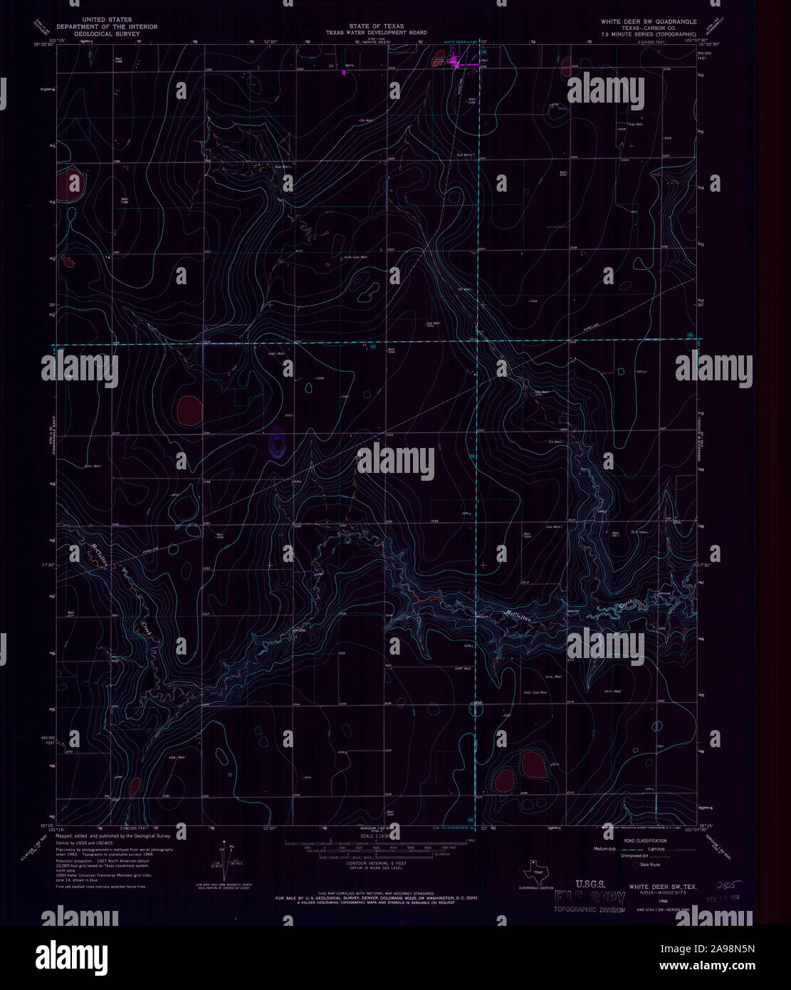 White Deer Texas Map High Resolution Stock Photography and Images - Alamy