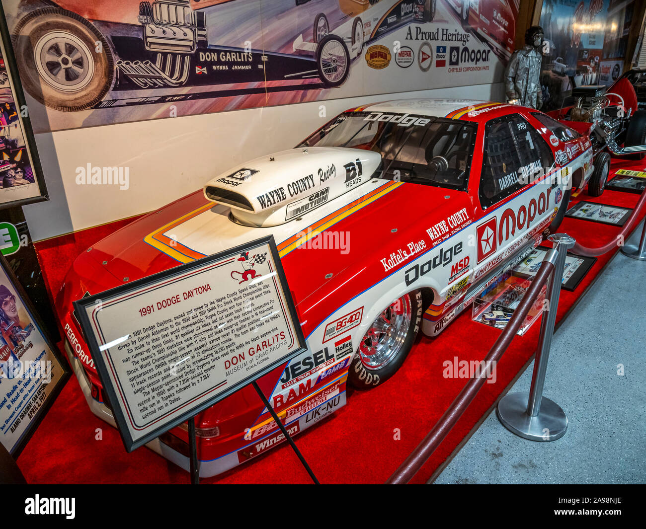 Big Daddy Don Garlits Museum of Drag Racing in Ocala Florida In the ...
