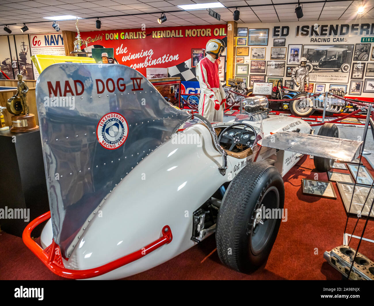 Big Daddy Don Garlits Museum of Drag Racing in Ocala Florida In the ...