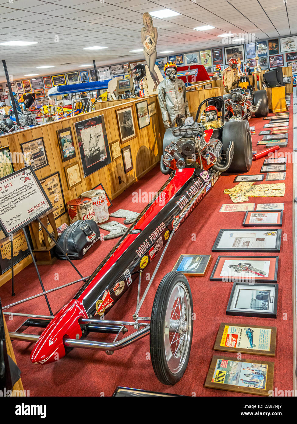 Big Daddy Don Garlits Museum of Drag Racing in Ocala Florida In the ...