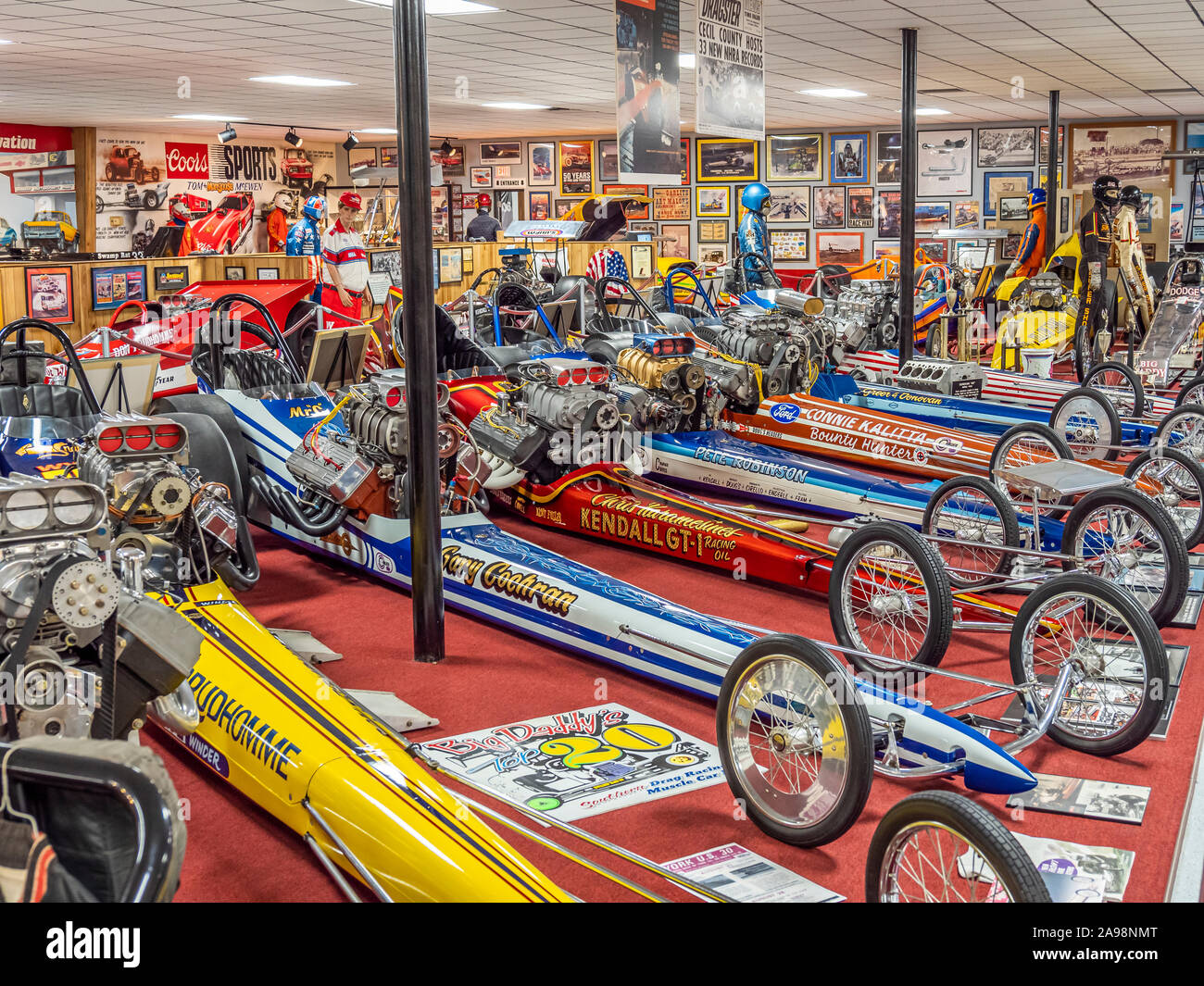 Big Daddy Don Garlits Museum of Drag Racing in Ocala Florida In the ...