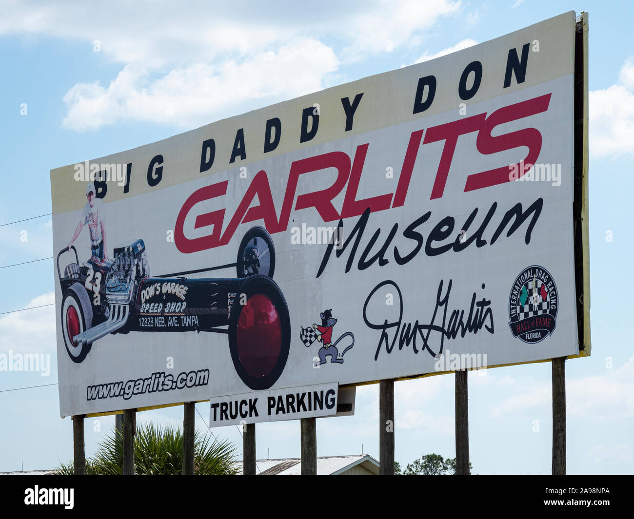 Big Daddy Don Garlits Museum of Drag Racing in Ocala Florida In the ...