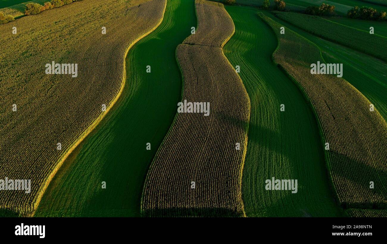 Contour farming hi-res stock photography and images - Alamy