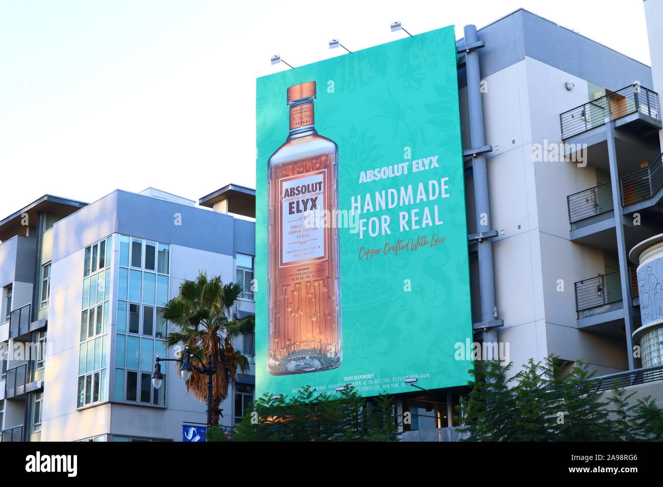 Absolut vodka billboard hi-res stock photography and images - Alamy