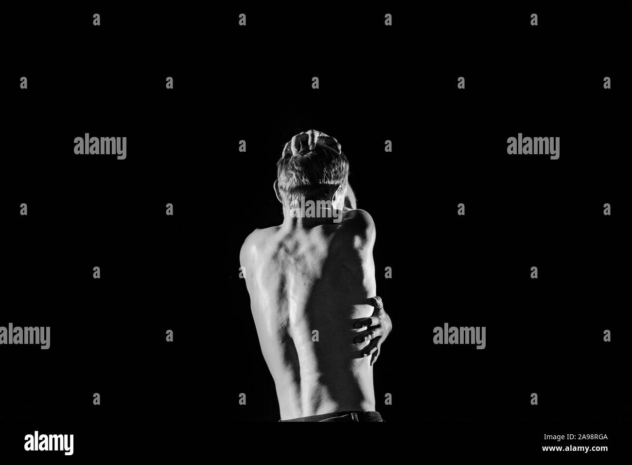 Self performance Black and White Stock Photos & Images - Alamy