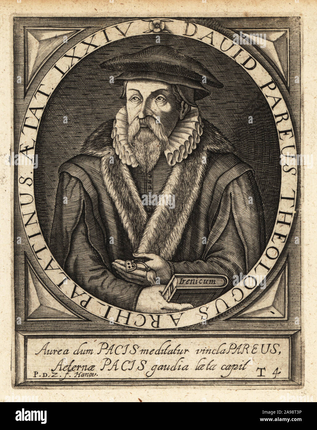 David Pareus, 1548-1622, German Reformed Protestant theologian and ...