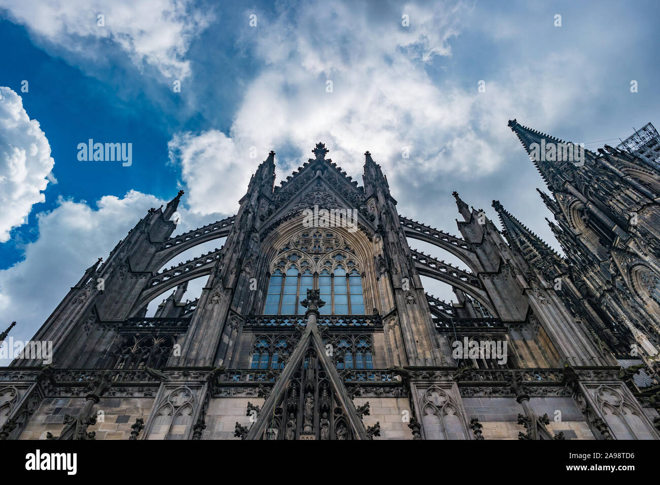 Cologne Cathedral. World Heritage - a Roman Catholic Gothic cathedral ...