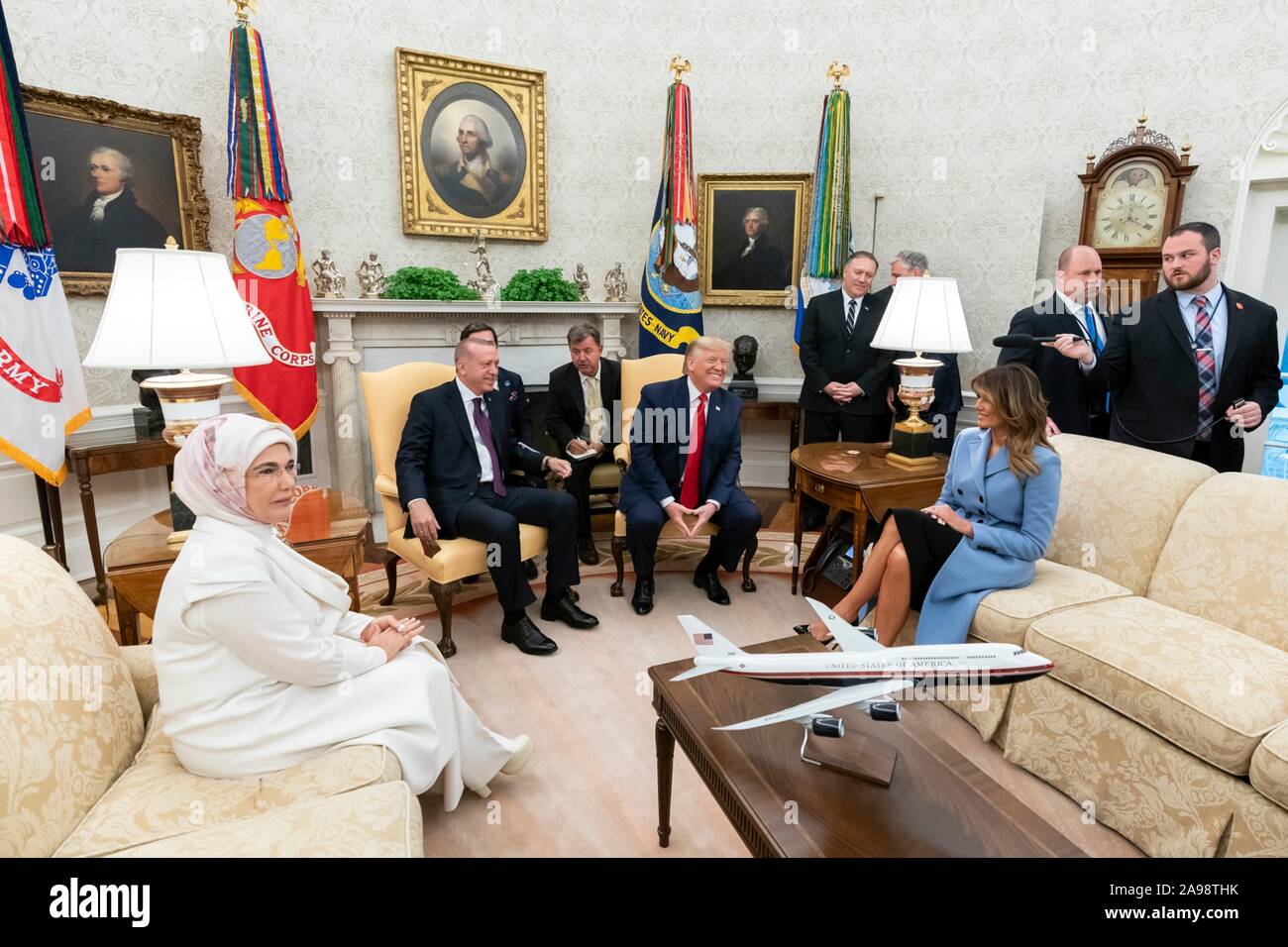 Recep tayyip erdogan in oval office hi-res stock photography and images ...