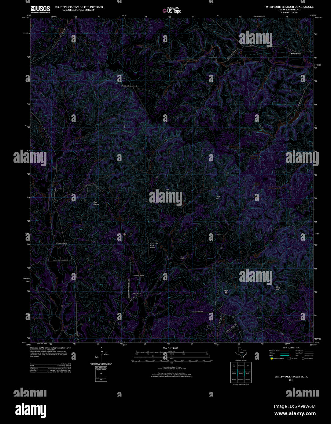 Map of whitworth hi-res stock photography and images - Alamy