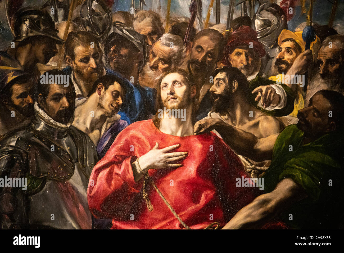El Expolio de Cristo, El Greco, Sacristia Mayor, Catedral Primada ...