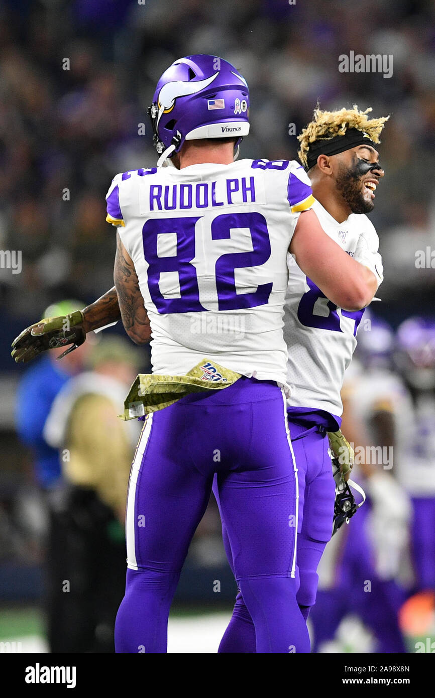 Arlington, Texas, USA. 10th Nov, 2019. Minnesota Vikings tight end Kyle ...