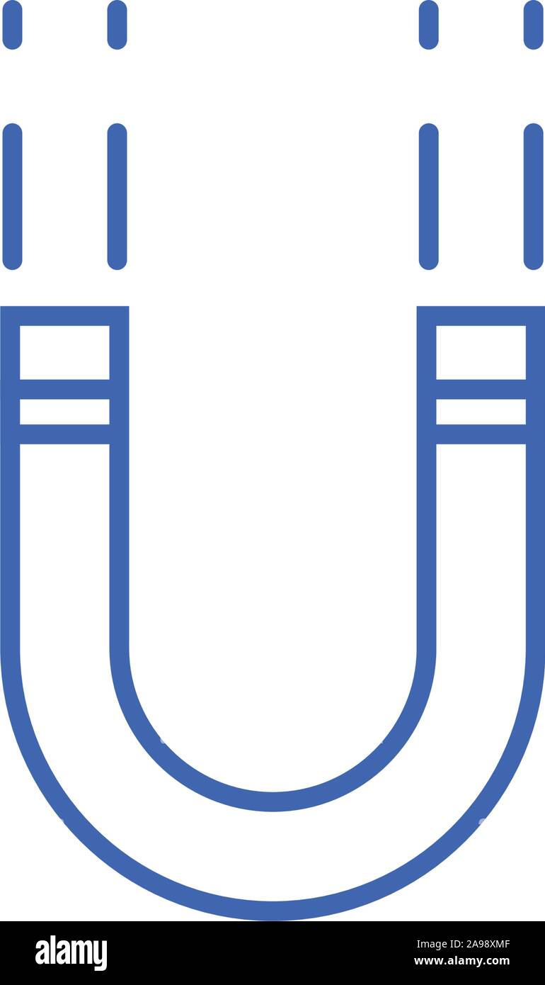 magnet icon design, Energy renewable power supply and sustainable theme ...
