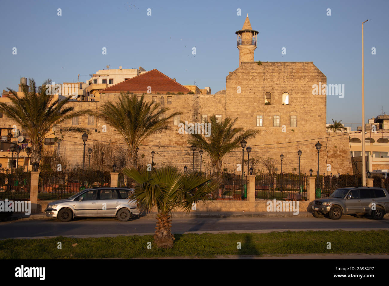 Great or Omari Mosque, Sidon, Lebanon Stock Photo - Alamy