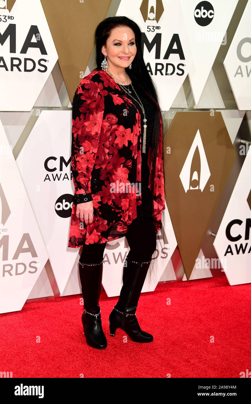 Nashville, Tennessee, USA. 13th Nov, 2019. Crystal Gayle. 53rd Annual ...