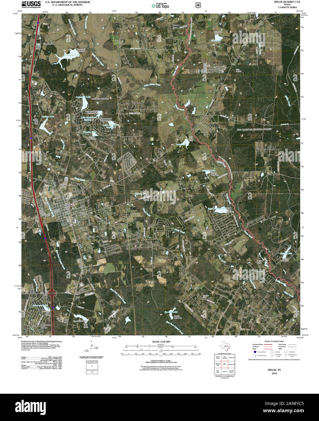 Willis texas hi-res stock photography and images - Alamy