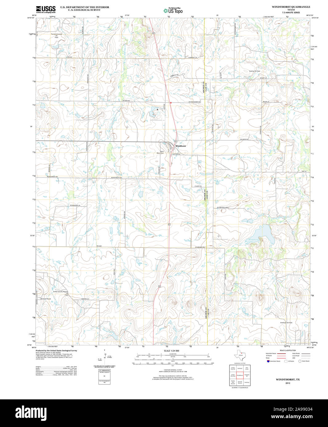 Windthorst texas Cut Out Stock Images & Pictures - Alamy