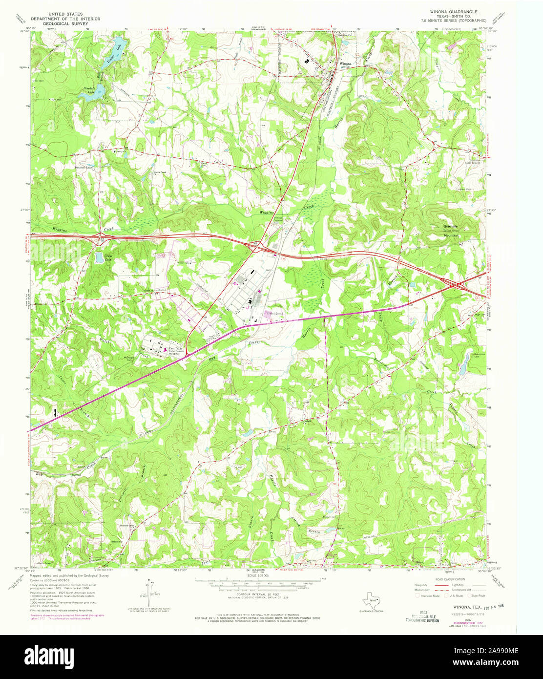 Map of winona hi-res stock photography and images - Alamy