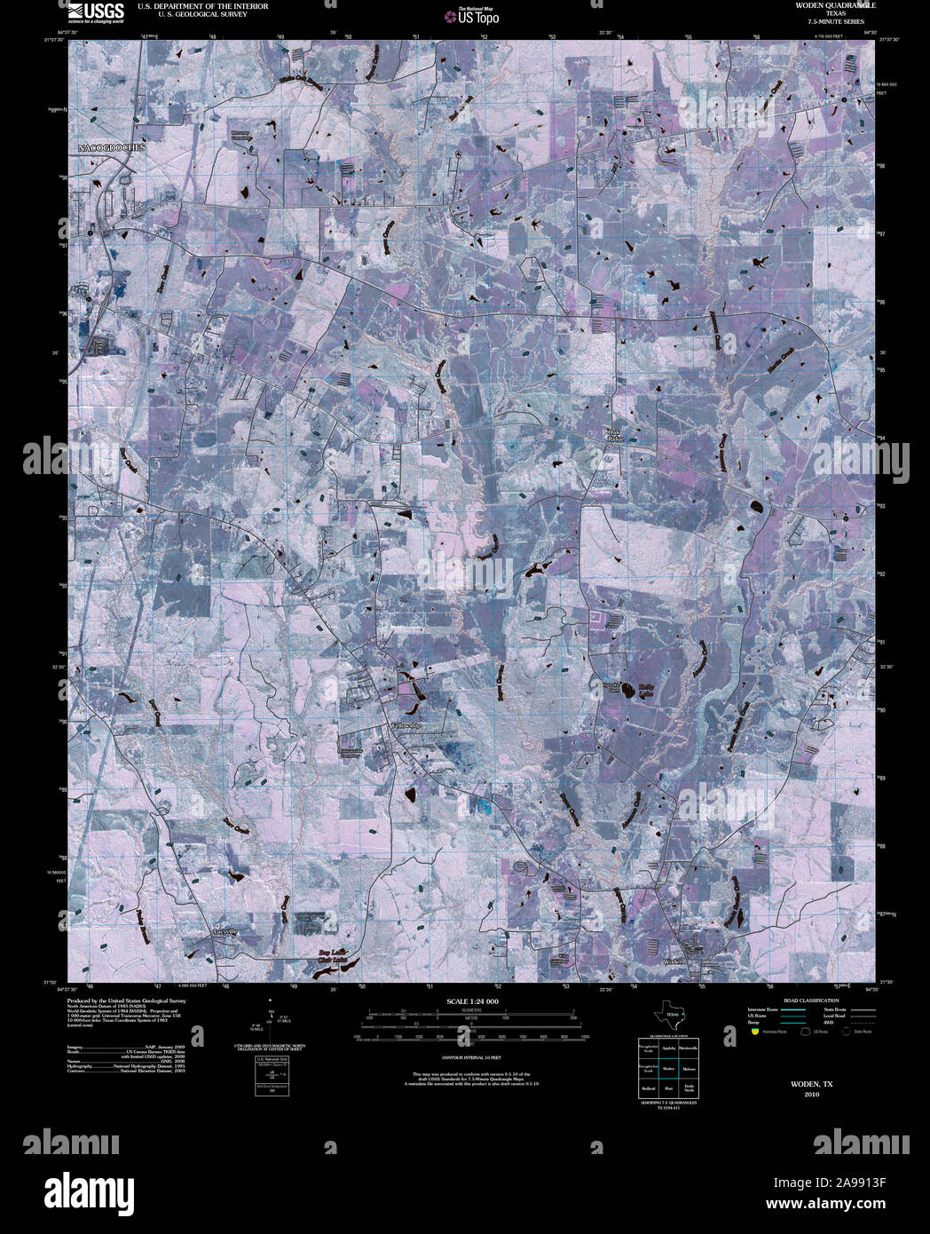 Map of woden hi-res stock photography and images - Alamy