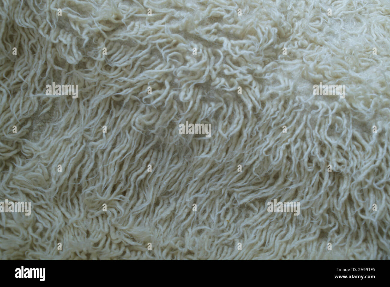 Cozy fluffy background in cream tones. White wool with white top ...