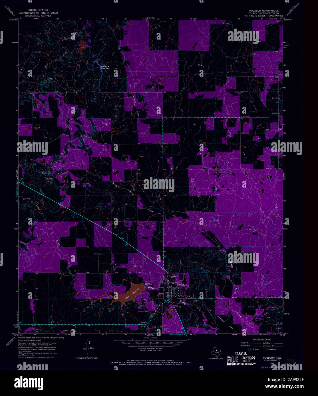Woodson map hi-res stock photography and images - Alamy