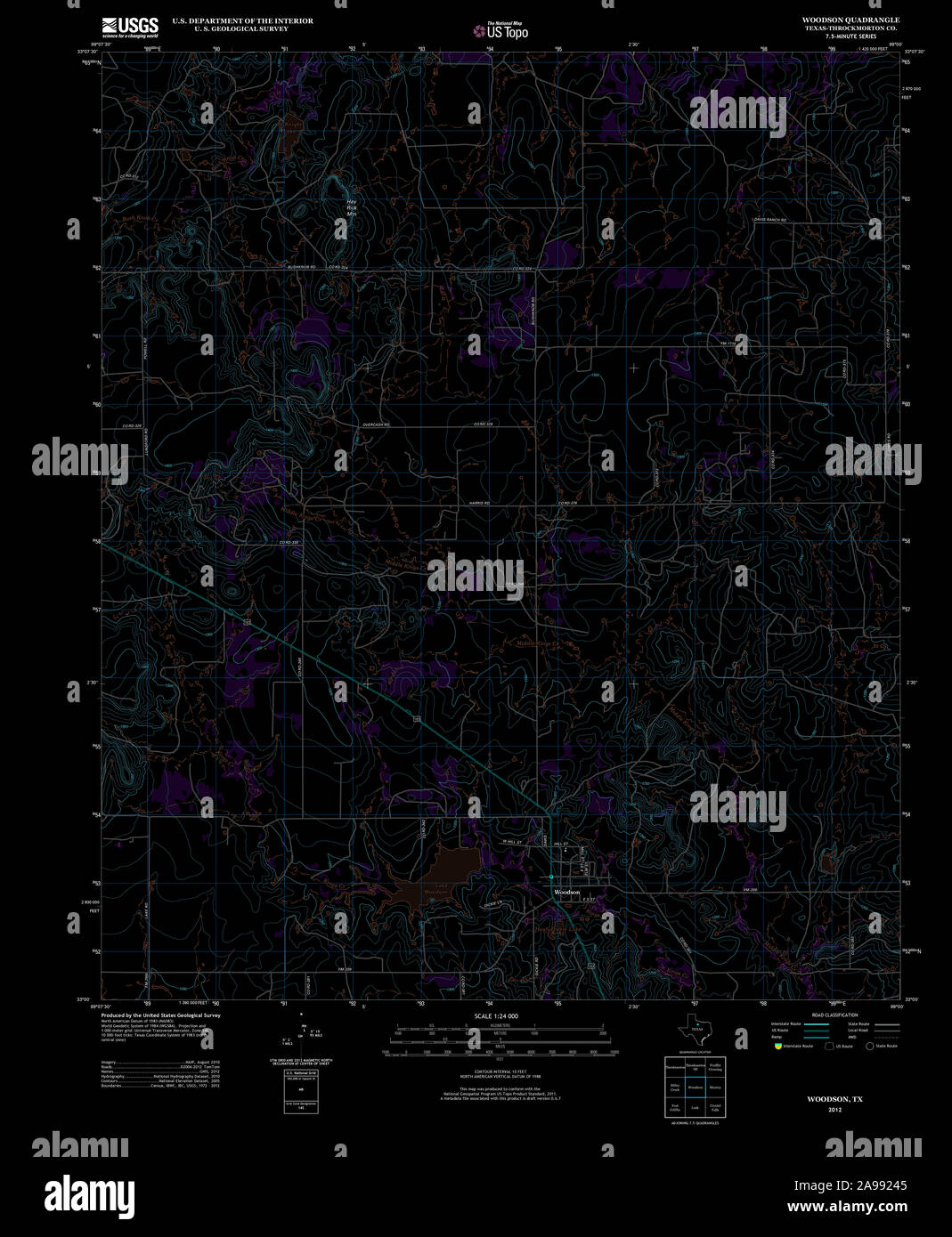 Woodson map hi-res stock photography and images - Alamy