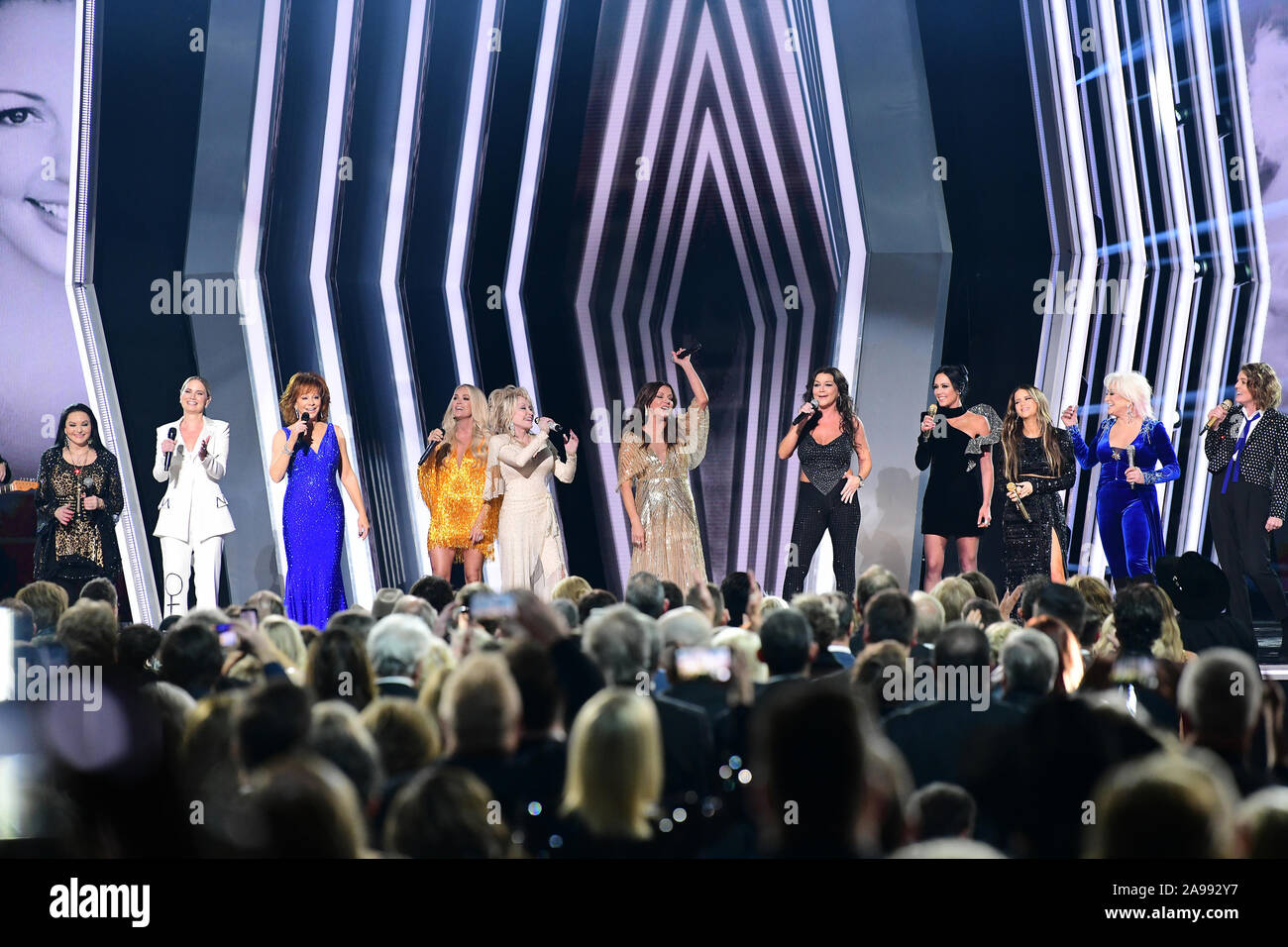 Nashville, Tennessee, USA. 13th Nov, 2019. Karen Fairchild, Kimberly ...